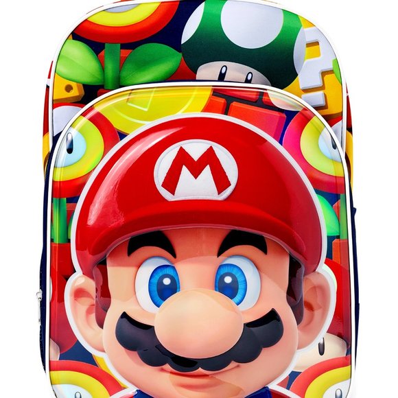 Nintendo | Accessories | Nintendo Super Mario Mario Childrens Backpack ...